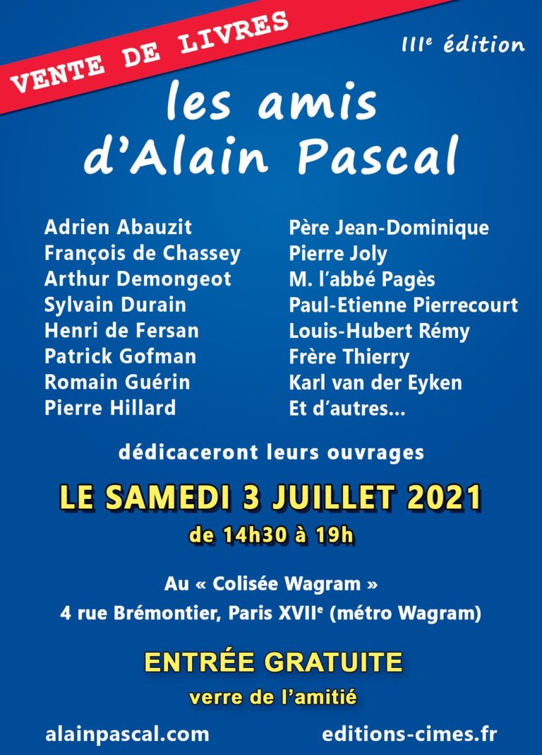 Alain Pascal – Essayiste, spécialiste de l'« histoire occulte » (gnose ...