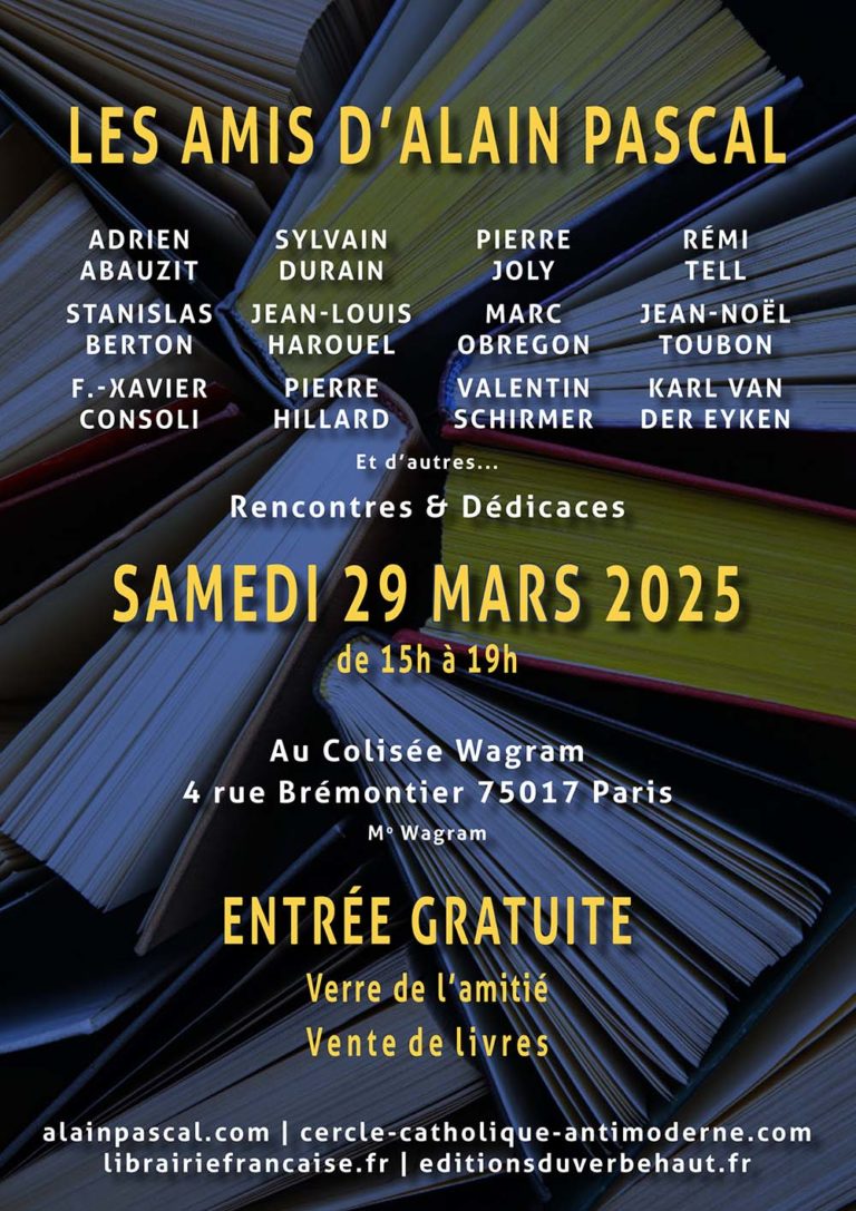 Alain Pascal – Essayiste, spécialiste de l'« histoire occulte » (gnose ...